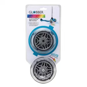 Globber 121mm Light Up Scooter Wheels | My Scooter Lab